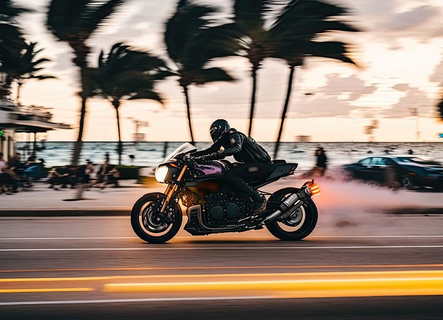 Riding in Wind - Boundless Rider